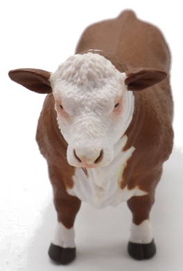CollectA Hereford Bull - Polled #88861 - Beefy Stance