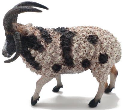 CollectA Jacob Sheep #88728 - Shaggy Coat, Imposing Horns