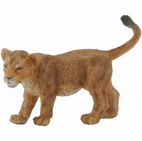 CollectA Lion Cub - Walking #88417 - Baby Lion in Motion