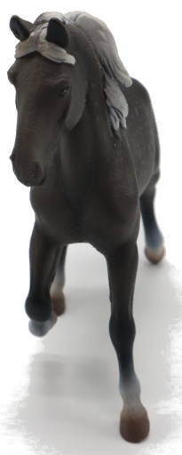 CollectA Oryo Mare-Dark Grey #88961 - Dark Grey w/ Speckles