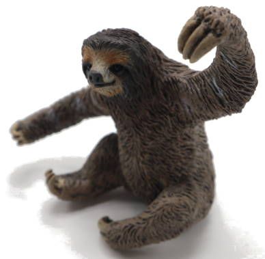 CollectA Sloth #88898 - Goofy Pose with Arms Outstretched