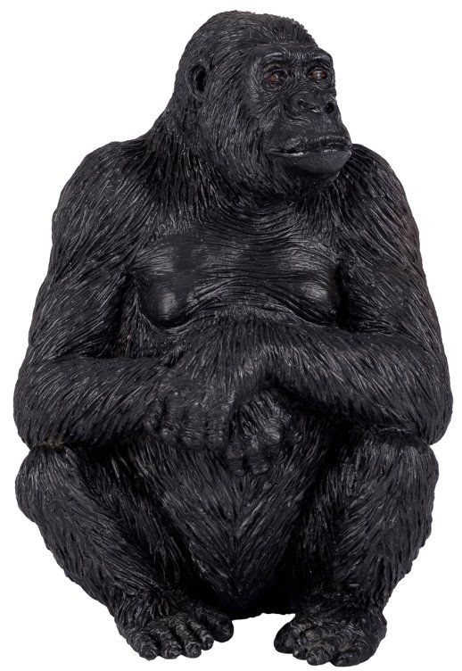 Mojo Wildlife - Gorilla Female #381004 - Sitting Pose