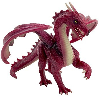 Mojo Red Dragon #387214 - Fantasy Lizard with 2 Wings