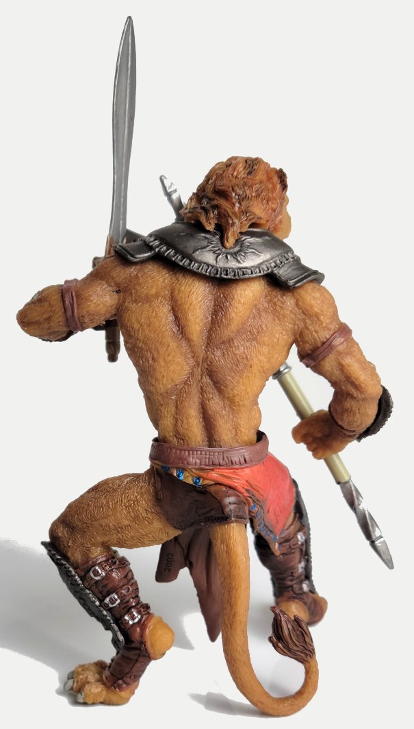 Papo Lion Man Mutant #38945 - Half Man, Half Lion Warrior