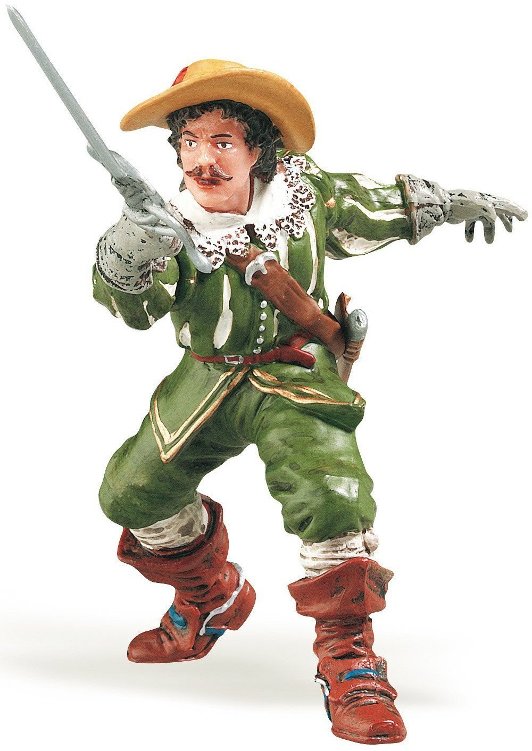 Papo Musketeer Dartagnan #39904 - The Fourth Musketeer
