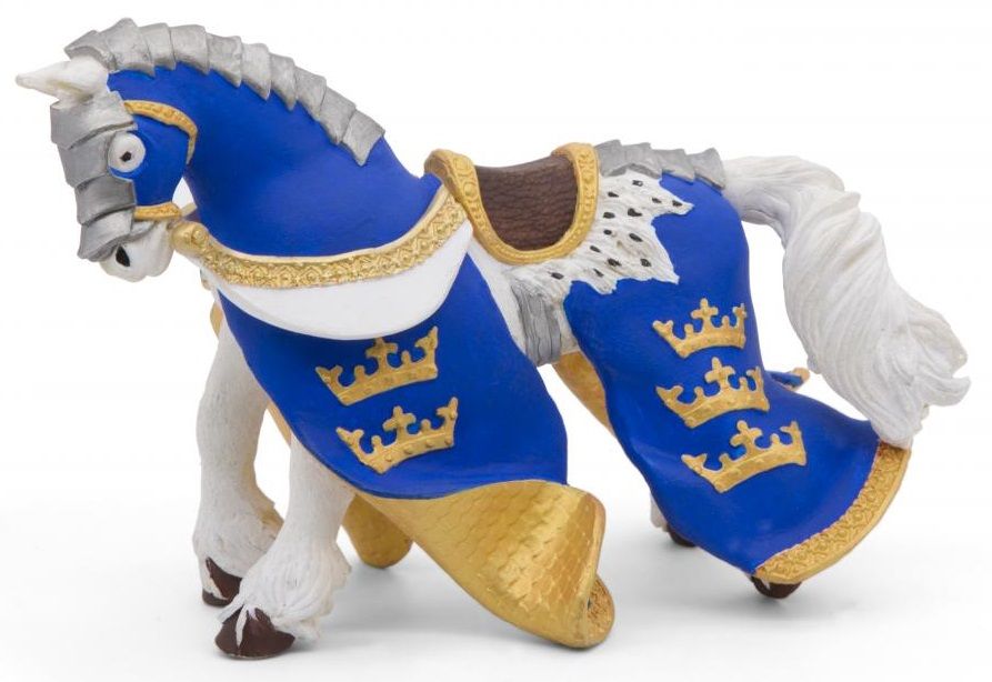 Papo Knights - Papo Blue King Arthur Horses by Papo 39952riginal