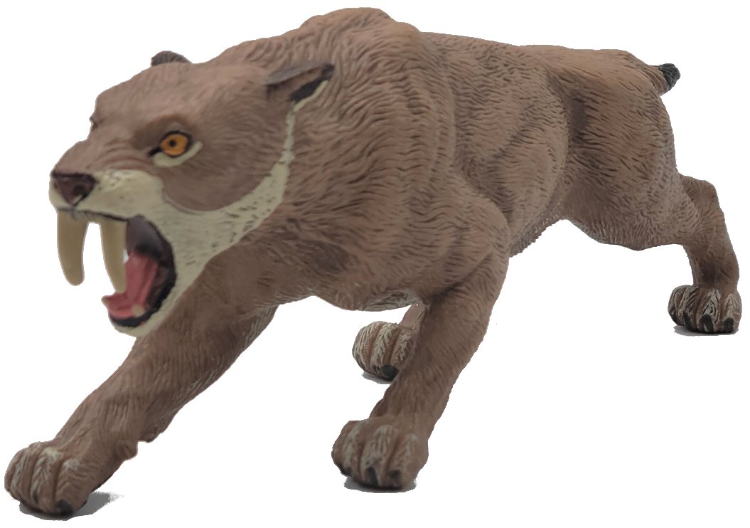 Papo Hunting Smilodon #55022 - Muscular Hunter, Chasing Prey