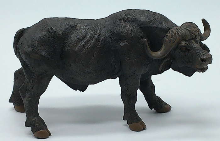 Papo African Buffalo #50114 - Solid Brown Color All Over