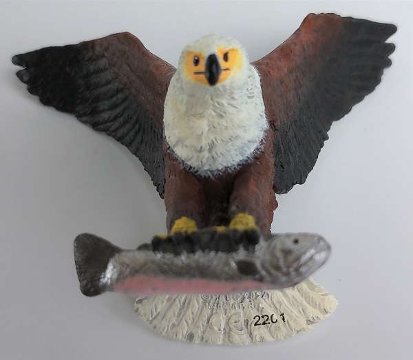 Papo African Fish Eagle #50282 - Relative of Bald Eagle