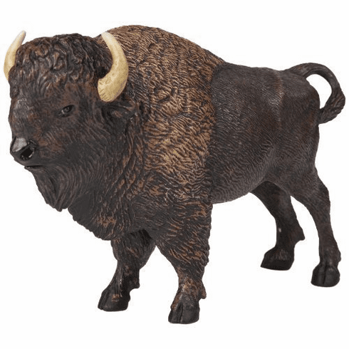 Papo American Buffalo #50119 - Shaggy Coat, Broad Shoulders