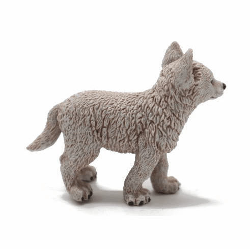 Papo Wild Animals - Arctic Wolf Cub #50228 - Luminous Eyes