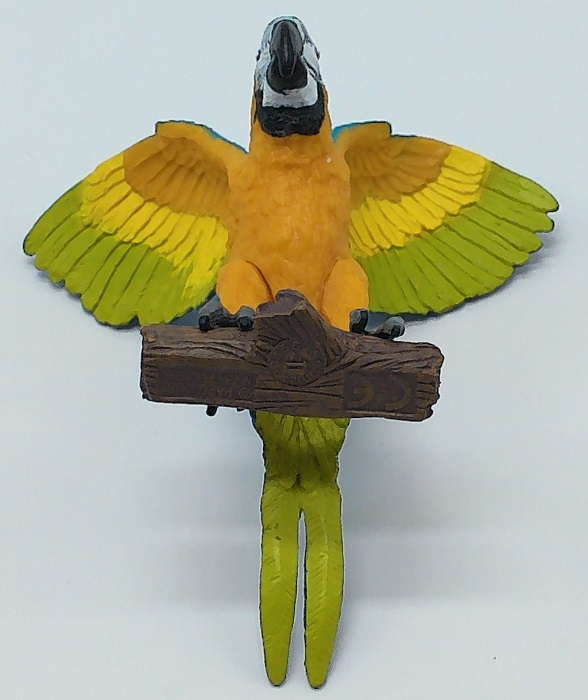 Papo Blue and Yellow Macaw Parrot #50235 - Beautiful Paint