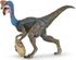 Papo Dinosaurs Blue Oviraptor #55059 - Holding Stone in Claws