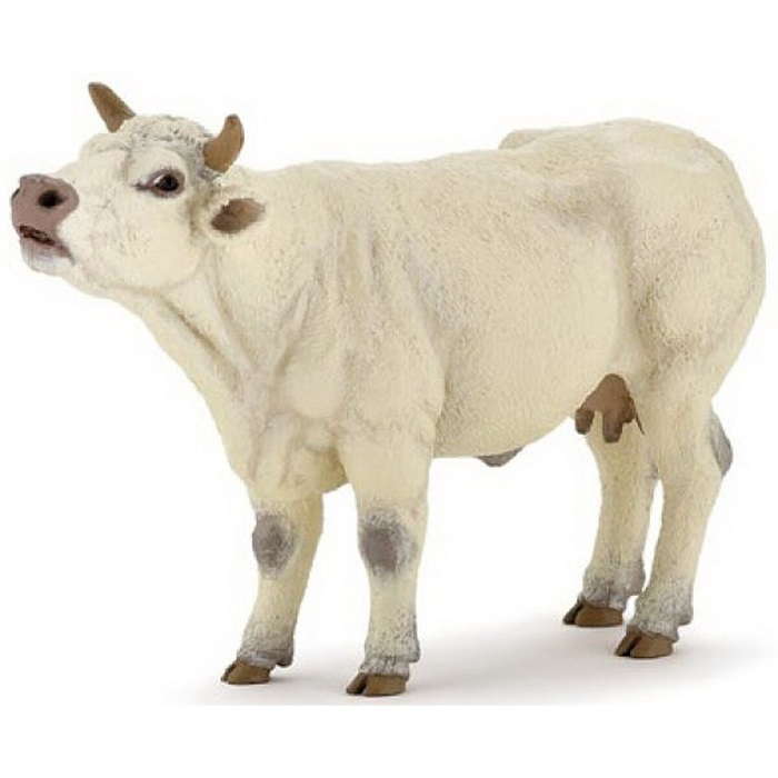 Papo Charolais Cow Mooing #51158 - New from Papo in 2022