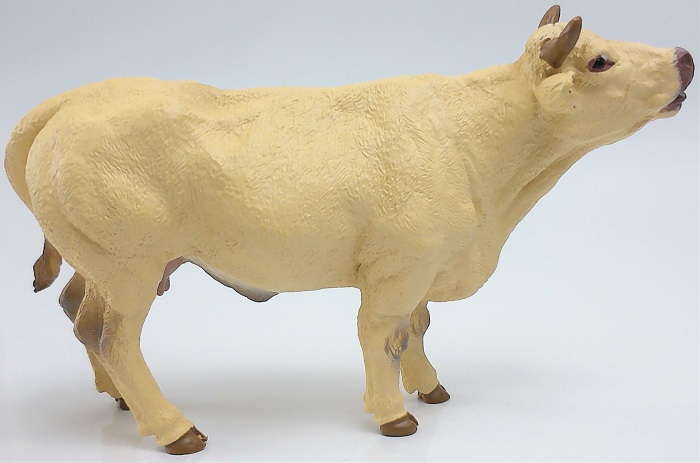 Papo Charolais Cow Mooing #51158 - New from Papo in 2022