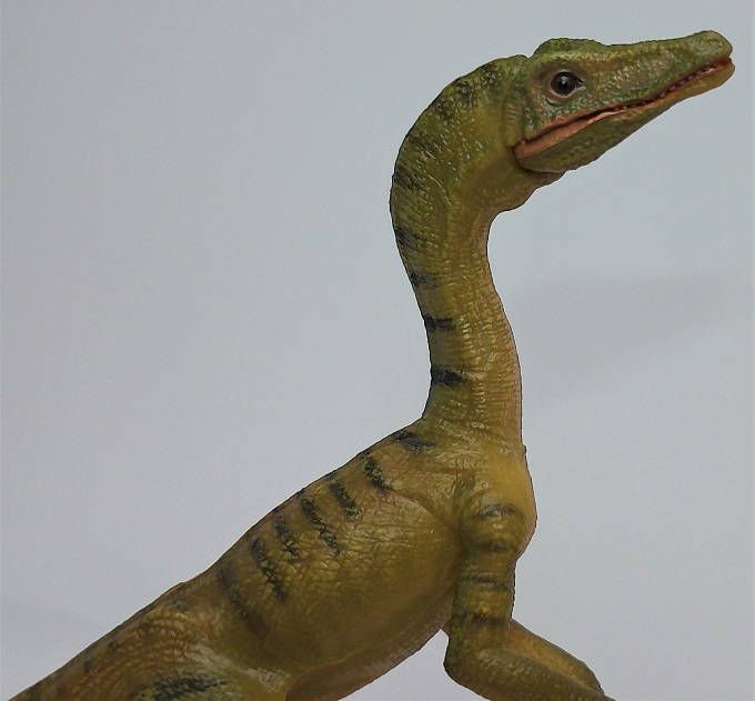 Papo Compsognathus #55072 - Sleek figure - Moveable Jaw