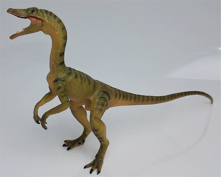 Papo Compsognathus #55072 - Sleek figure - Moveable Jaw