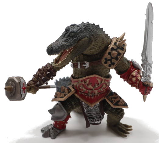 Papo Mutant-Crocodile Man #38955 - Half Man, Half Crocodile