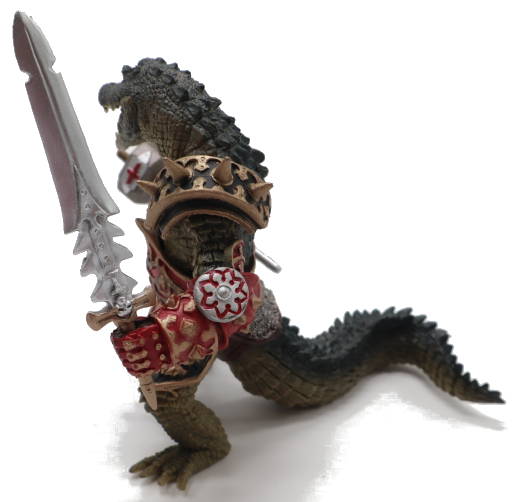 Papo Mutant-Crocodile Man #38955 - Half Man, Half Crocodile