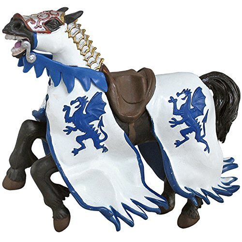 Papo Knights - Papo Dragon King's Horse Blue by Papo 39389