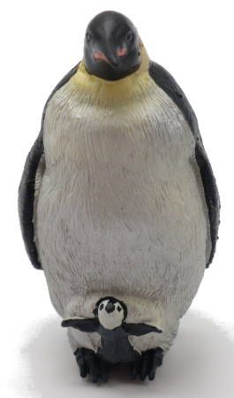 Papo Emperor Penguin #50033 - Mother Protecting Baby