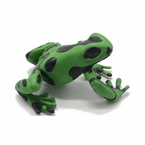 Papo Equatorial Frog #50176 - Green and Black Camouflauge