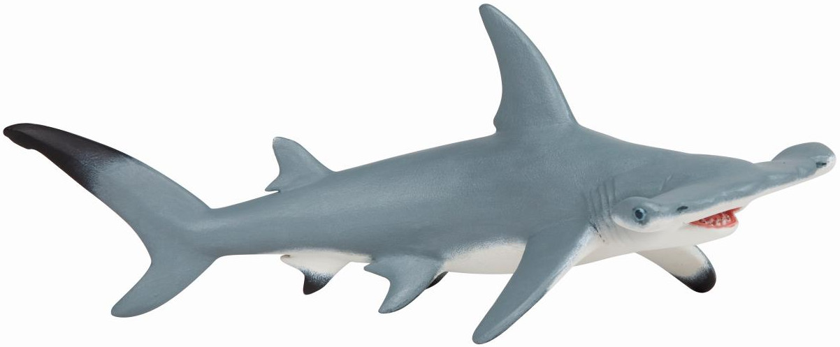 Papo Hammerhead Shark 56010, Wide Head Aids Eating Stingrays