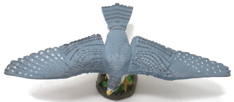 Papo Birds - Hawk #50165 - Gliding Pose, Mounted on Base