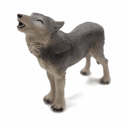 Papo Howling Wolf #50171 - Haunting, Barking at the Moon
