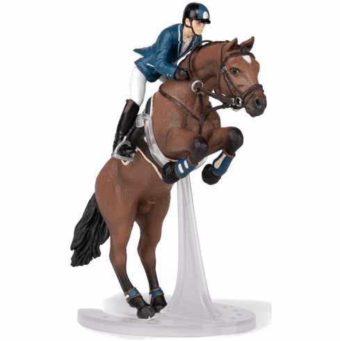 Papo Jumping Horse Playset #51562 - Includes Riding Girl