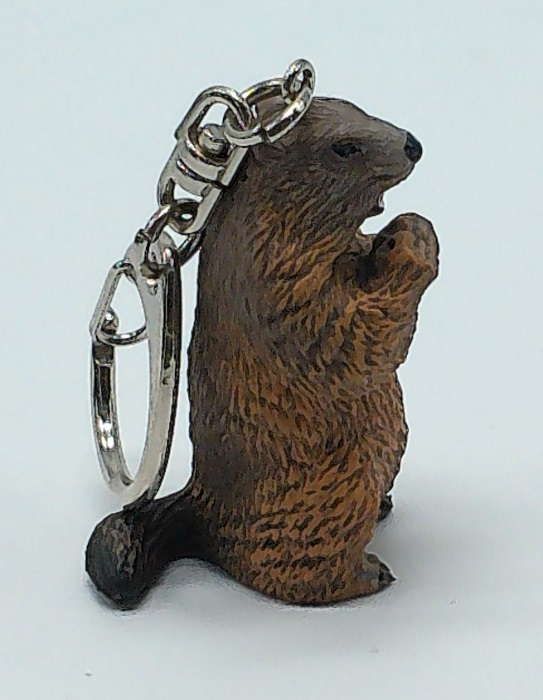 Papo Wild Life - Marmot Keychain #2204 - Keep Keys Together