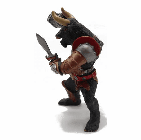 Papo Minotaur #38931 - Horns, Dagger, and War Hammer