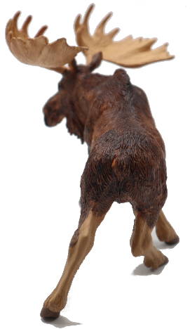 Papo Moose #50065 - Impressive Antlers - Walking Pose
