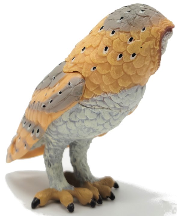 Papo Wild Birds - Barn Owl #53000 - Striking Gold Accents