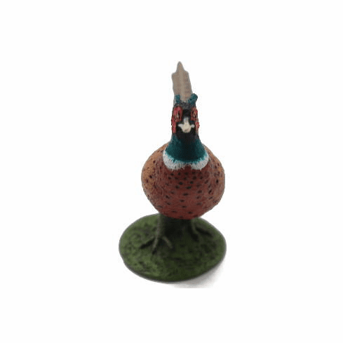 Papo Birds - Pheasant #50263 - Mounted on Green Base