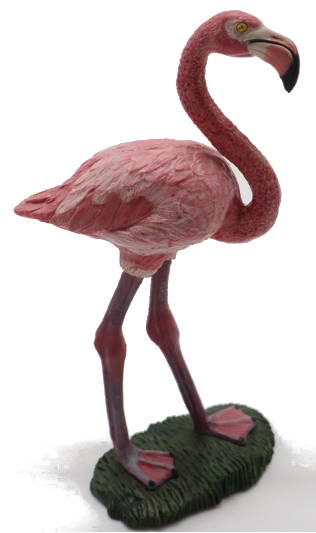 Papo Pinkish Flamingo #50187 - Stable Mounted on Base