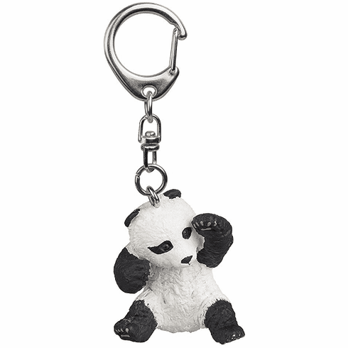 Papo Playing Baby Panda Keychain #2215 - Keep Keys Together