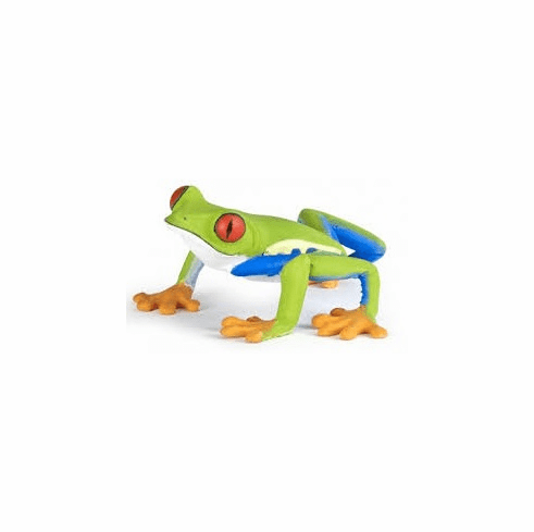 Papo Red-Eyed Tree Frog 50210 - Brilliant Colors, Bulgy Eyes