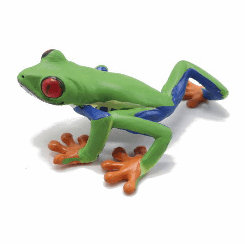 Papo Red-Eyed Tree Frog 50210 - Brilliant Colors, Bulgy Eyes