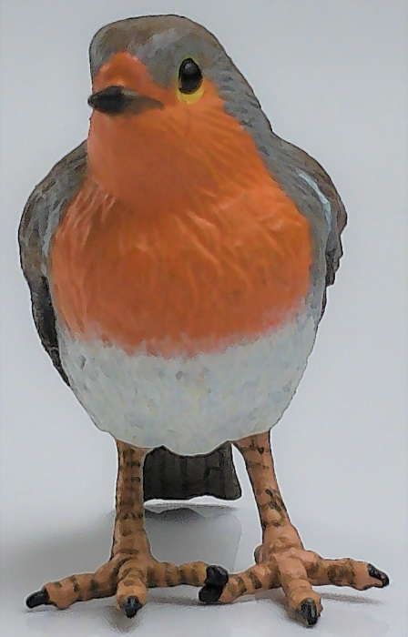 Papo Wild Birds - Robin #50275 - Vibrant Orange Breast