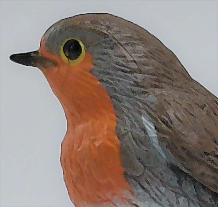 Papo Wild Birds - Robin #50275 - Vibrant Orange Breast