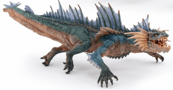 Papo Sea Dragon #36037 Claws, scales, fins, spines and teeth