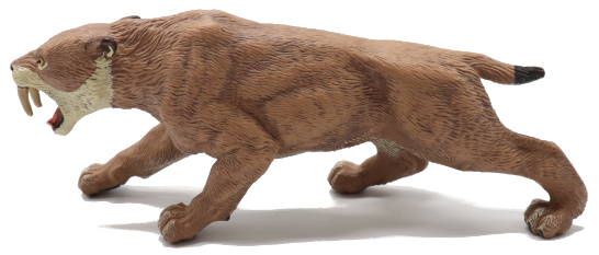 Papo Hunting Smilodon #55022 - Muscular Hunter, Chasing Prey
