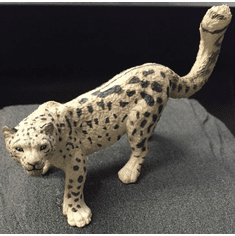 Toy Leopard Figures: Spotted, Clouded and Snow Breeds