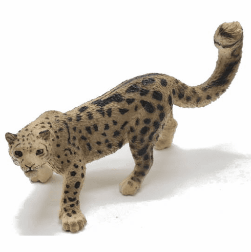 Papo Snow Leopard #50160 - Tinged Thick Fur with Spots