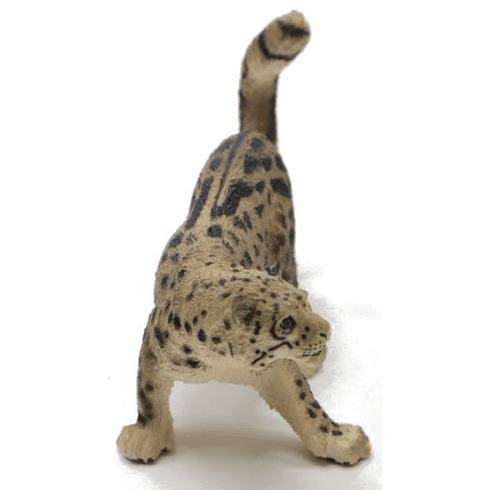 Papo Snow Leopard #50160 - Tinged Thick Fur with Spots