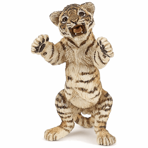 Papo Standing Tiger Cub #50269 - Cute Figure in Playful Pose