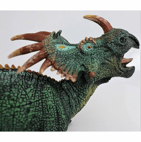 Papo Styracosaurus #55090 - New Green Caint Color in 2022