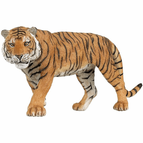 Papo Tiger #50004 - Brilliant Orange with Black Stripes