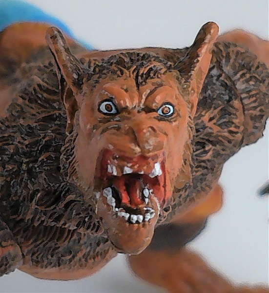 Papo Mutant Werewolf #38955 - Terrifying Face - Hairy Back